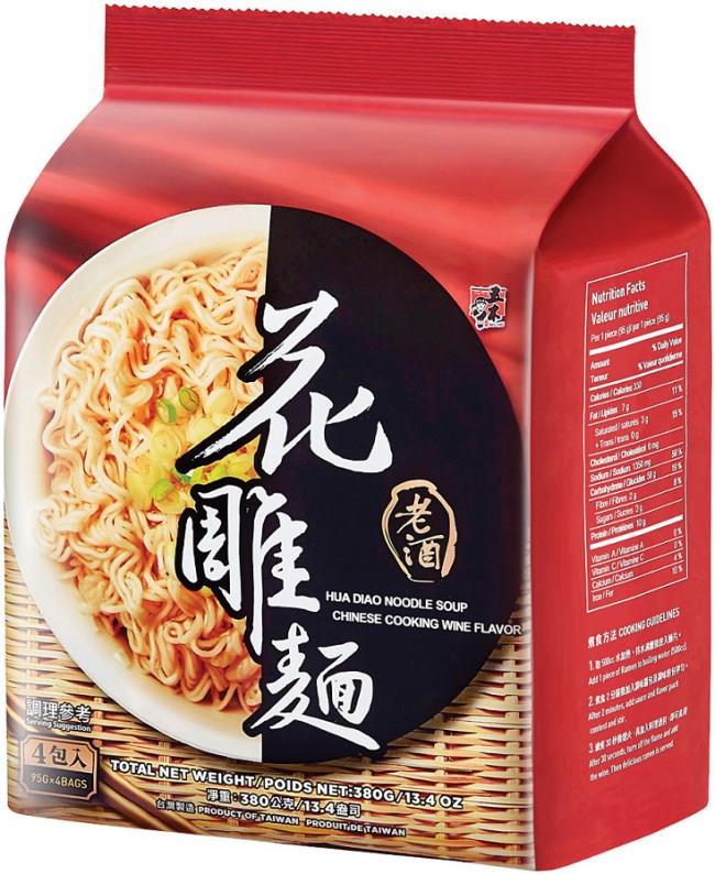 五木 老酒花雕面13.4OZ WU-MU HUA DIAO NOODLE SOUP CHINESE COOKING – 华人村网络超市